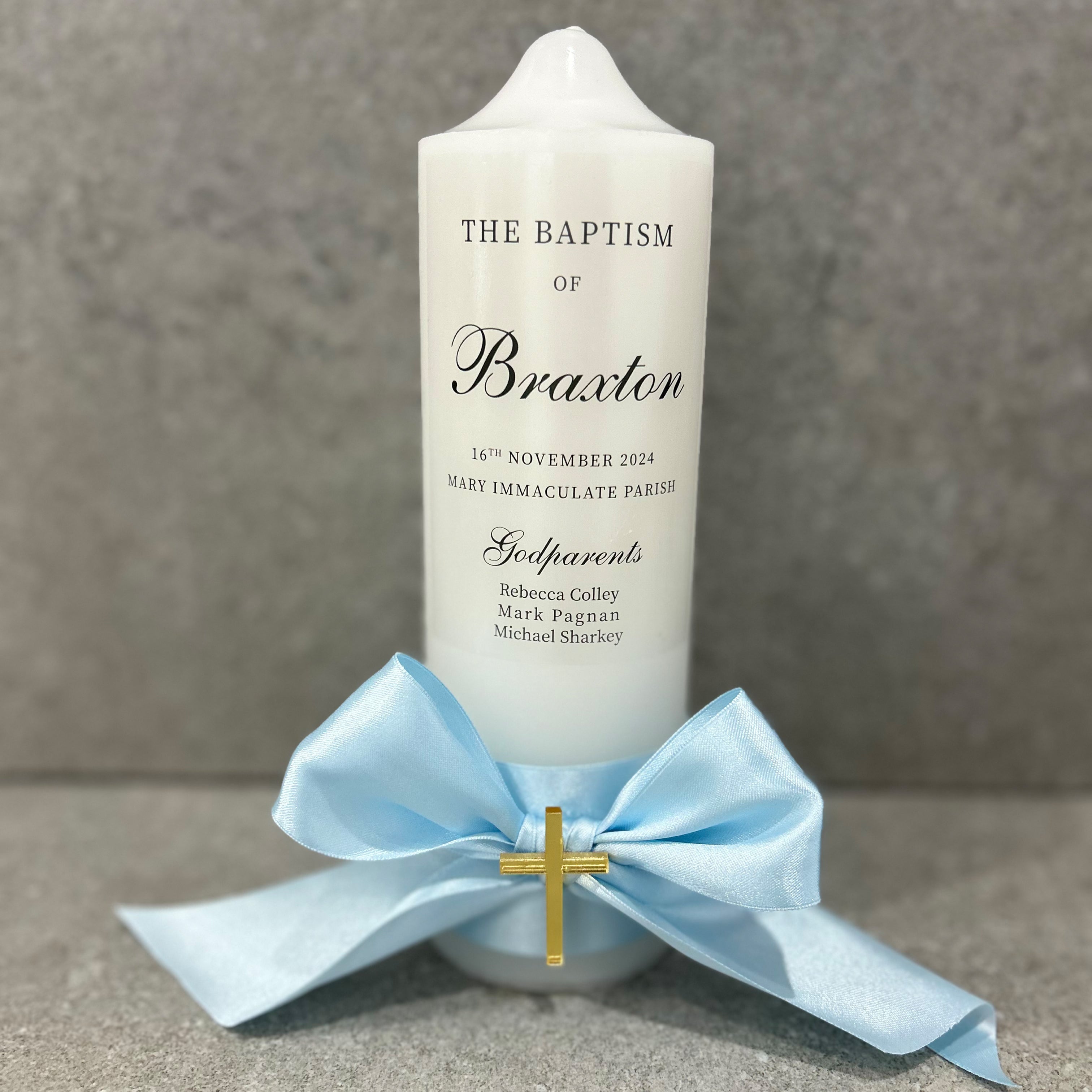 Baptism/Christening Candle